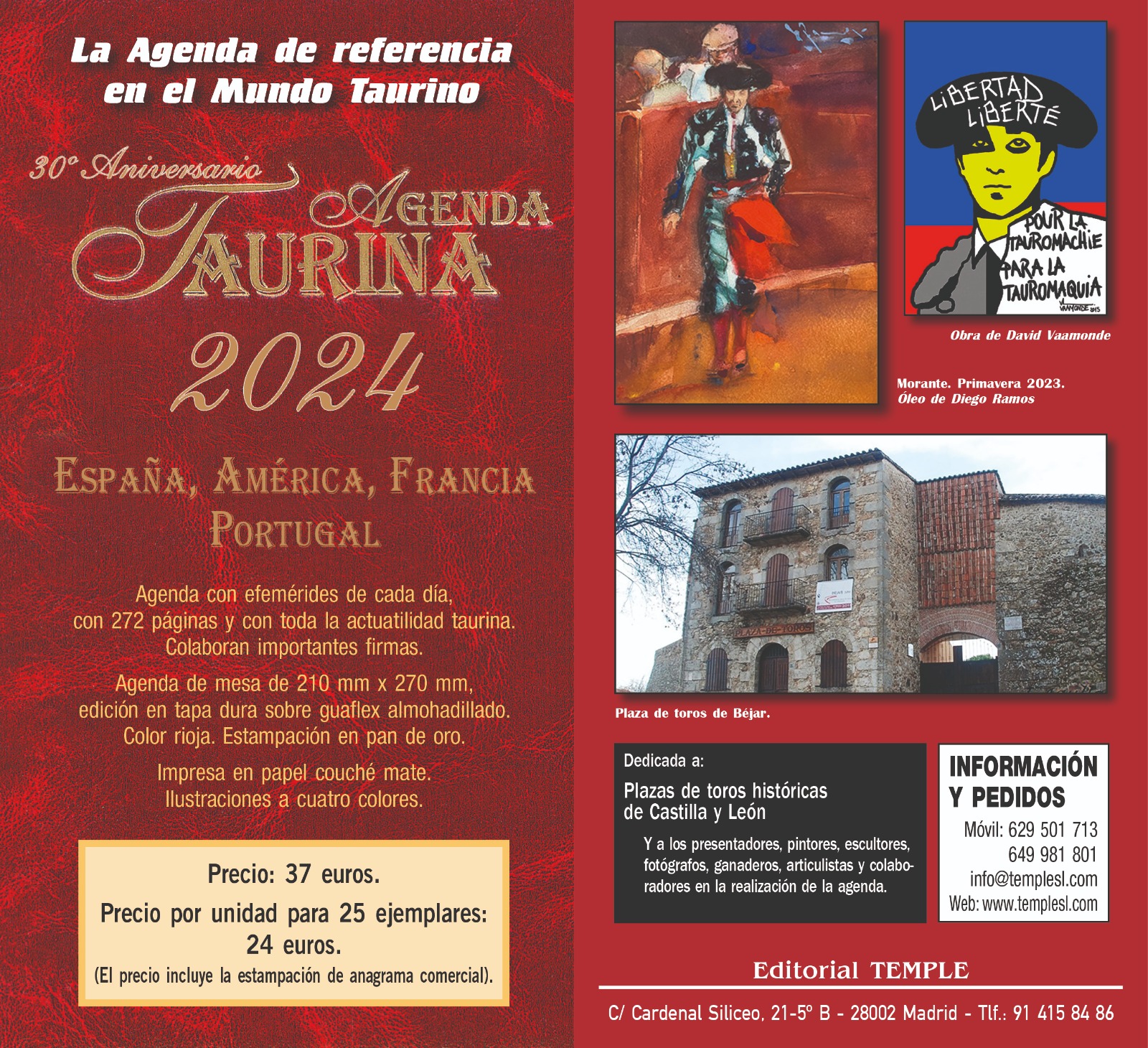 AGENDA TAURINA 2024 - FSTF - Fédération des Sociétés Taurines de France